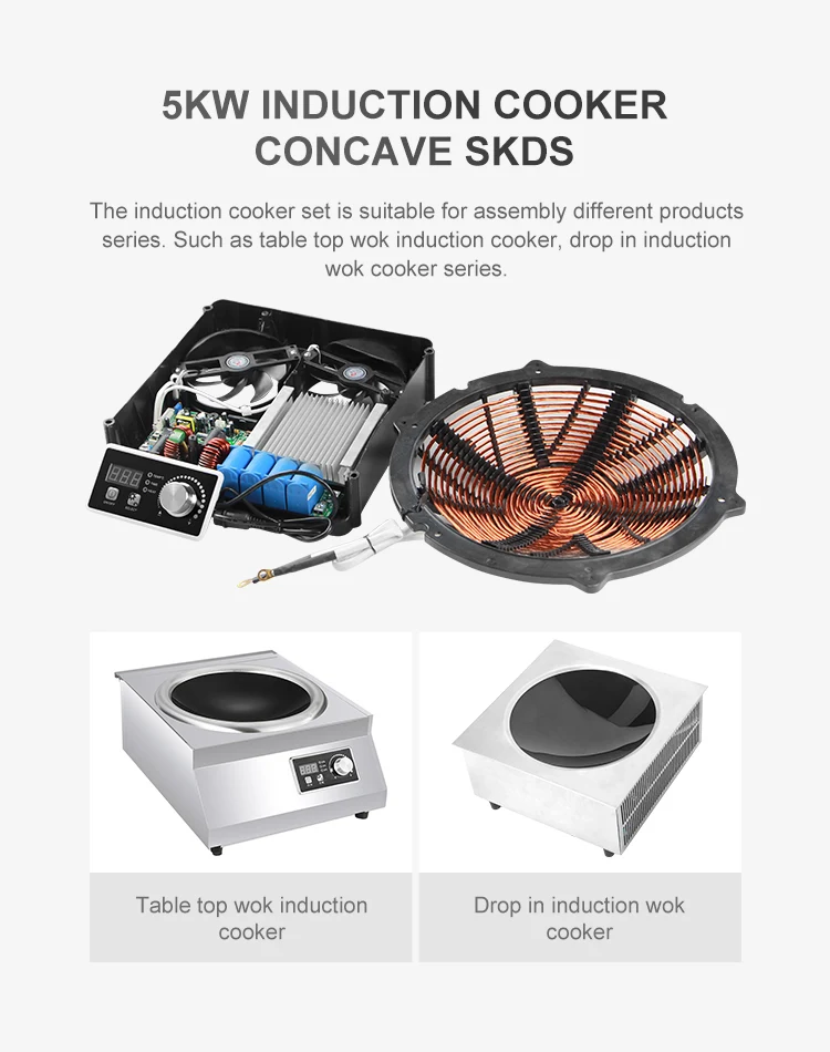 5000w Induction Cooktops Pcba Induction Cooker Work Top Induction ...