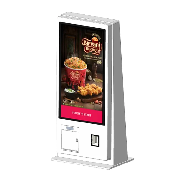 Direct Factory Oem Custom 21.5 Inch Touch Screen Desktop Outdoor Automated Food Order Machine ...