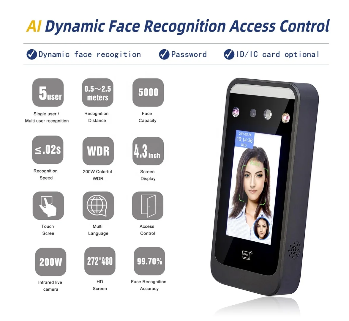 Facial Recognition Access Control - Secure & Smart Solutions