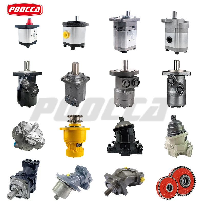 Gear Pump Motor Orbital Motor Low Speed Types Hydraulic Motors For ...
