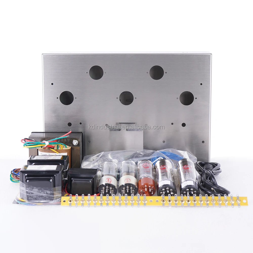 HIFI DIY Single Ended EL34 Silver Tube Audio Amplifier Kit