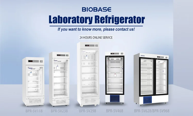 BIOBASE CHINA Laboratory Refrigerator 320L LED Screen Large Capacity ...