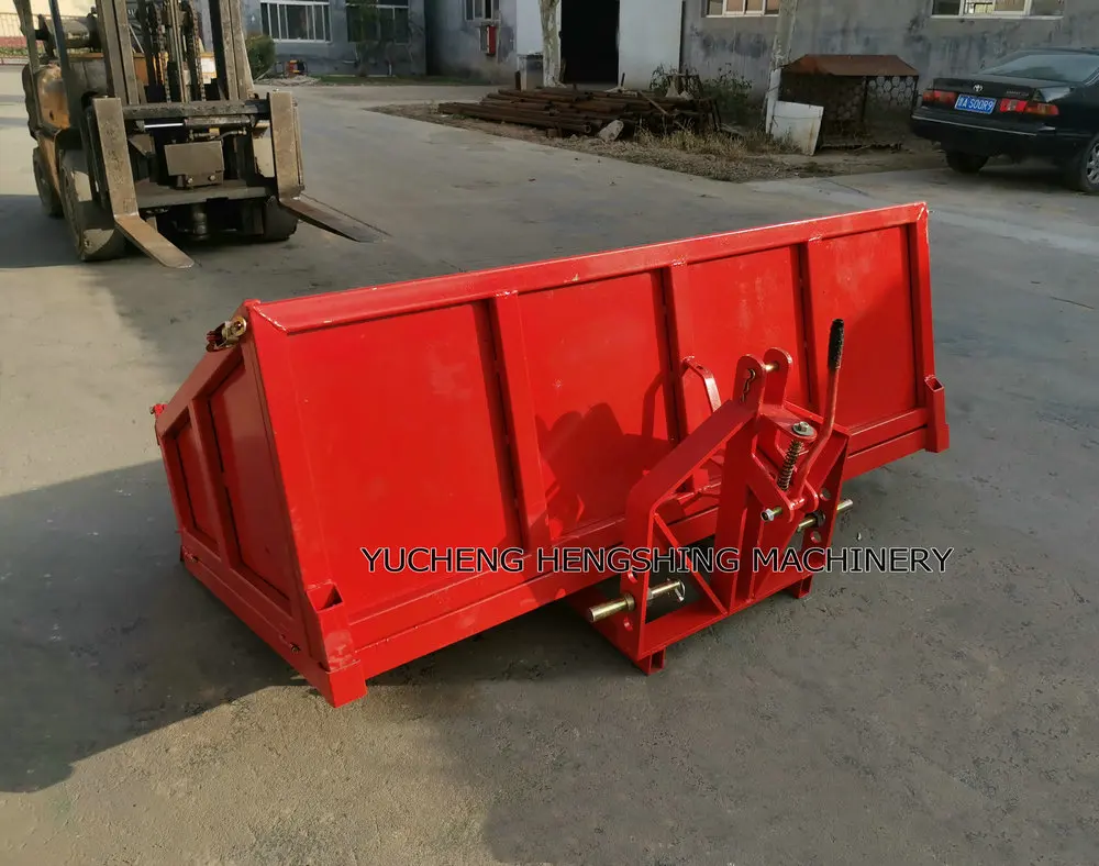 Farm Machinery - 3 Point Hitch Carryall Mounted on Tractor