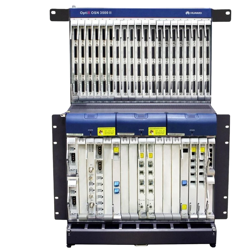 Equipo de transmisión de fibra óptica SDH DWDM Equipo HUA WEI OSN 3500 ...