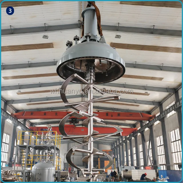 5000L Stainless Steel Chemical Reactor with Magnetic Coupling