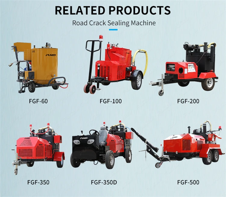 Chinese Popular Asphalt Crack Filling Sealing Machine 500l - Buy Crack ...