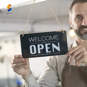 Custom Laser Cut Acrylic Logo Sign Custom Black Blank Rectangular ...