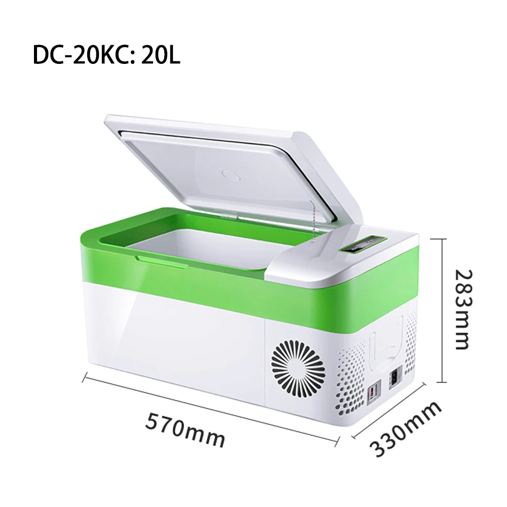 Traveller Small Fridge 12V DC Mini Refrigerator - Portable Car Freezer ...