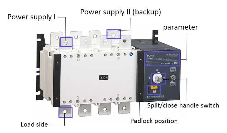 YUYE Automatic Transfer Switch - Reliable Power Solutions