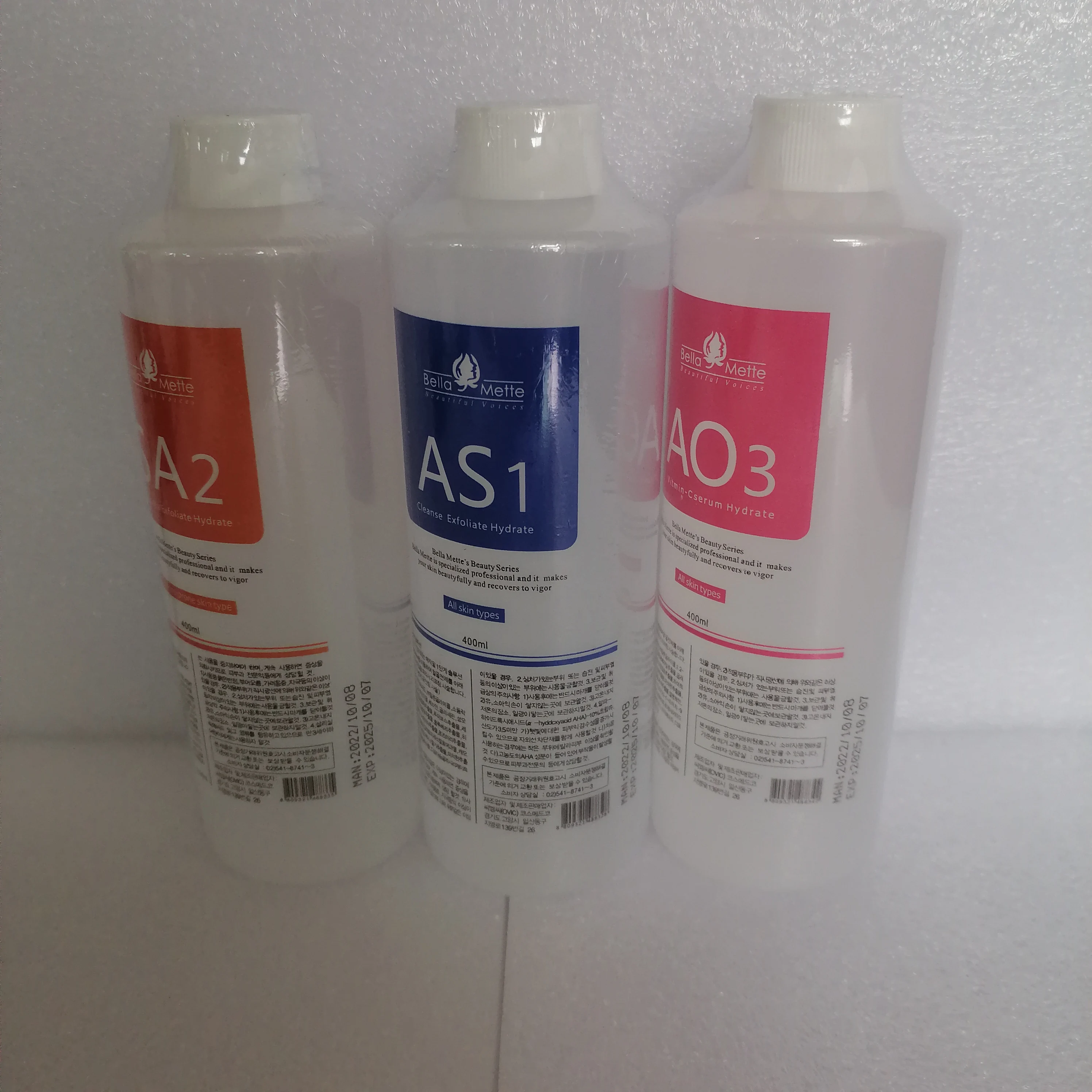 New Normal Skins Liquid 3 Bottles Exfoliation Cosmetic Serum Hydro ...