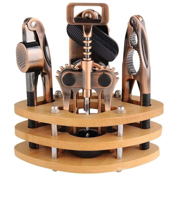 Professional Heavy Kitchen Accessories Handle Garlic Press/ Peeler ...