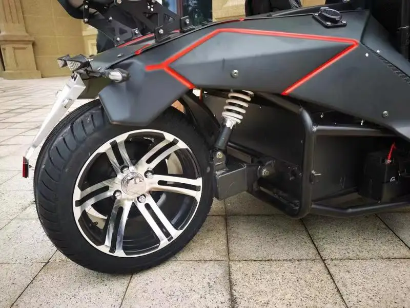 KNL High Speed 10KW Electric Three Wheeled Motorcycle - 120km/h, 2 ...