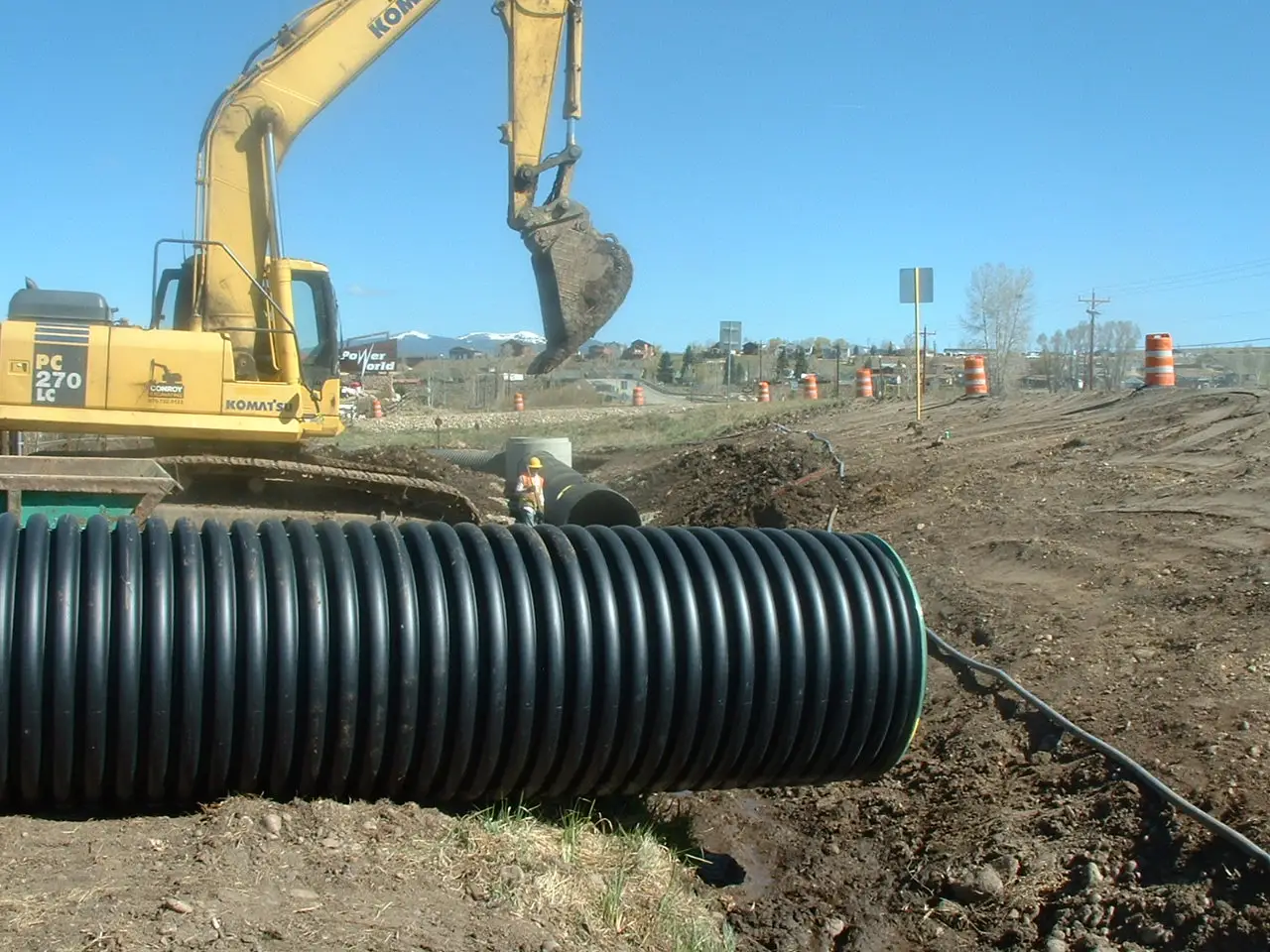 HDPE Winding Structure Wall Reinforced Pipe - Krah Pipe