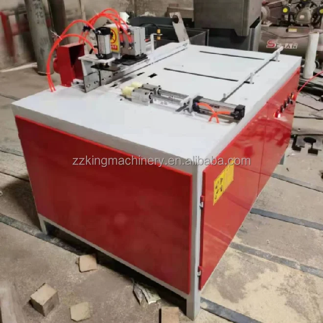 Automatic Small Wood Pallet Block Saw Cutting Cutter Making Machine ...