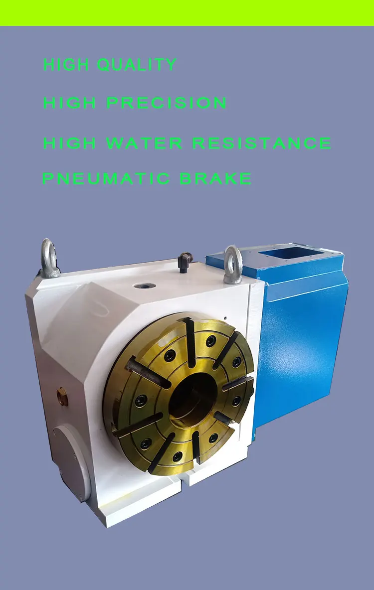 170 Milling Machine 4th Axis CNC Rotary Index Table