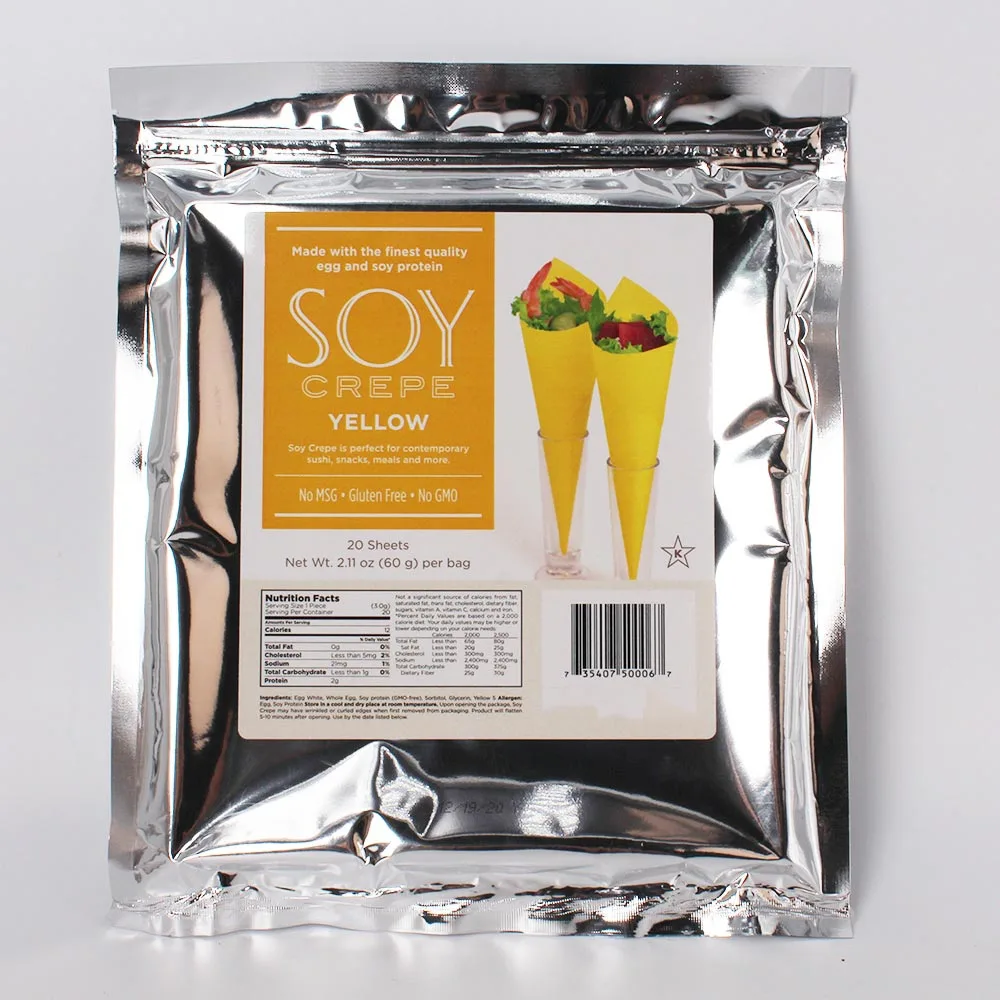 New Crop Wholesale Price Sushi Wrapper Mamenori Sheets Sushi Soy Crepe ...