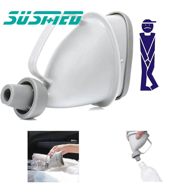 Portable Plastic Urinal Potty Pot Pee Bottle Toilet - Buy Urinal ...