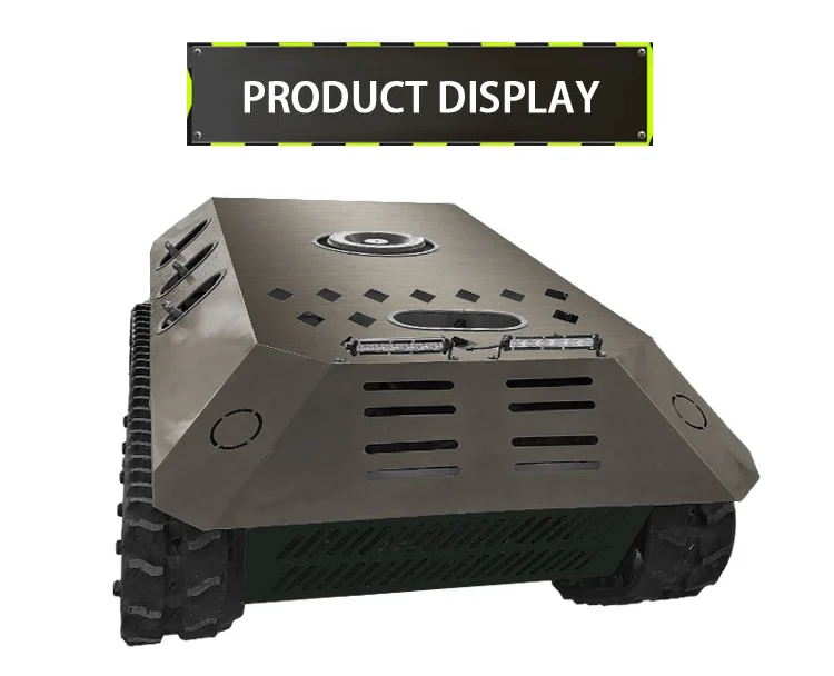 Crawler Remote Controlled Agricultural Sprayer Robot