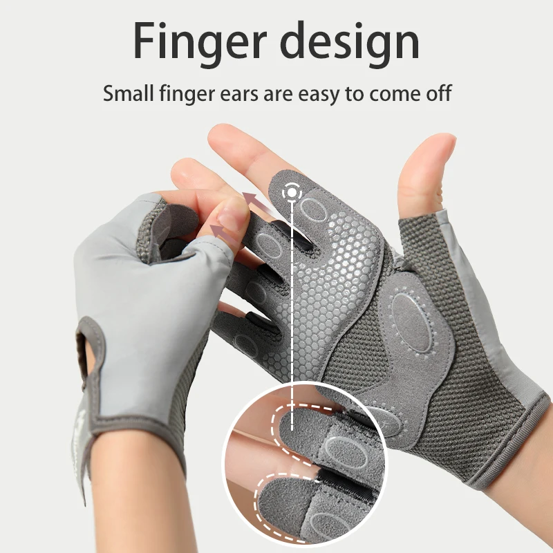 REXCHI Gym Gloves - Customized Logo Fitness Weight Lifting