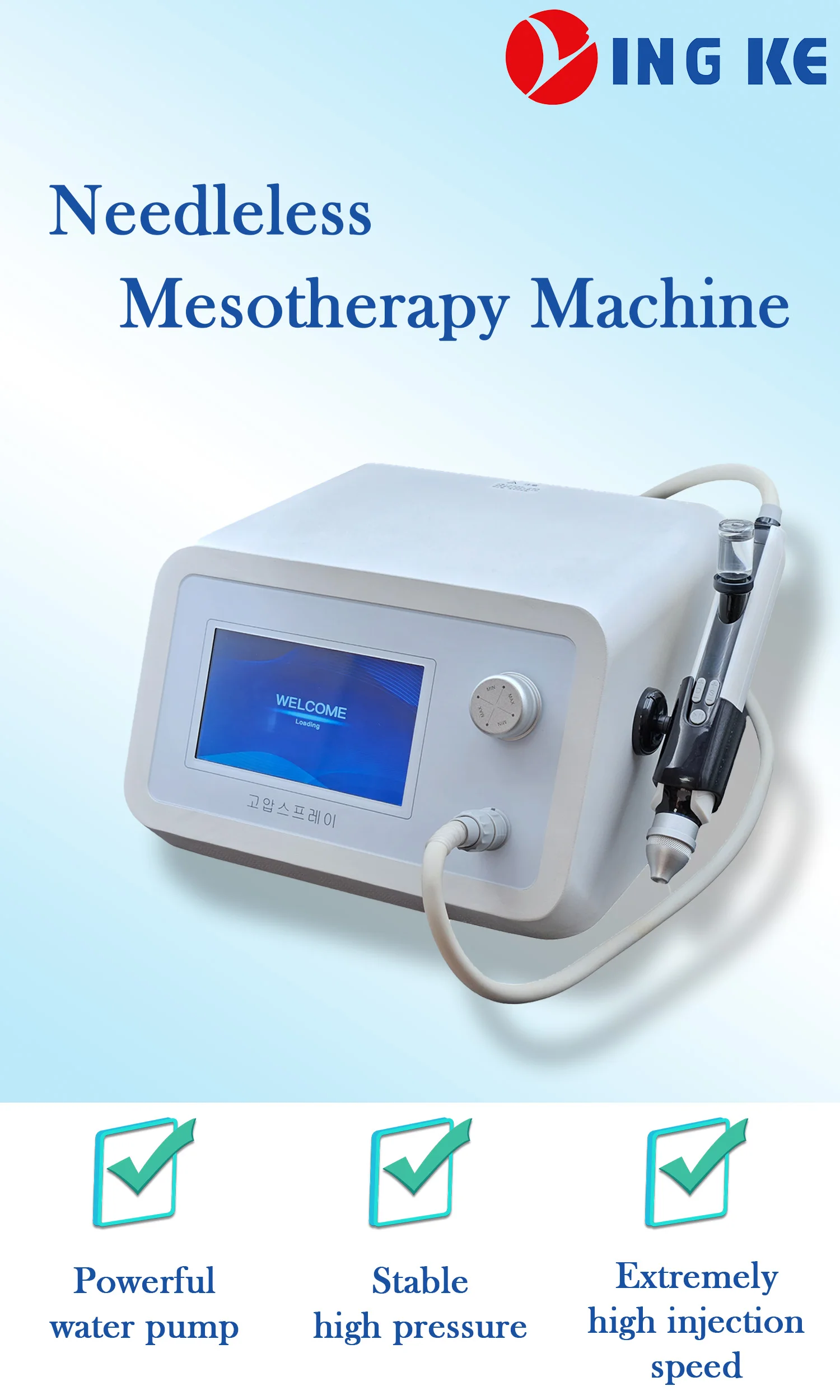 Mesotherapy 330kpa Strong Pump Prp Mesogun Machine Meso Elevating Skin ...
