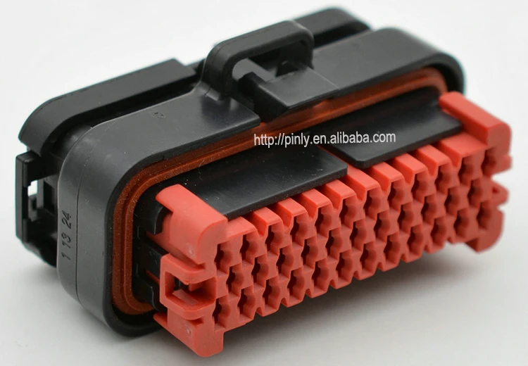 35 Pin Pbt Gf30 Amp Receptacle Electric Car Auto Connector 776164-1 ...
