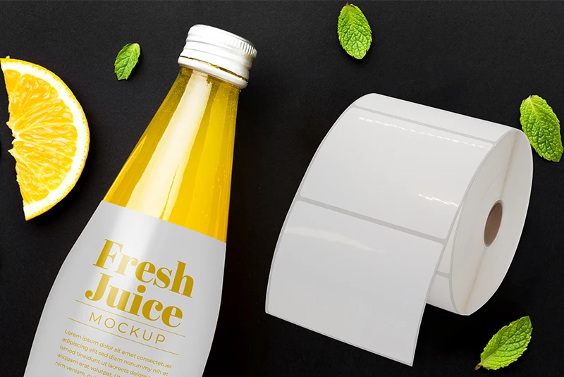 Custom Size Sticker Label Print Self Adhesive Paper Bopp High Gloss pp ...