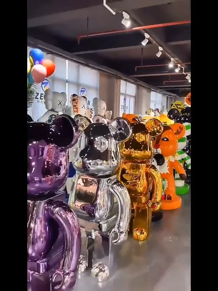 Custom Made Diy Blank Bearbrick 1000 1000% Blank Bears Brick Bears 400 ...