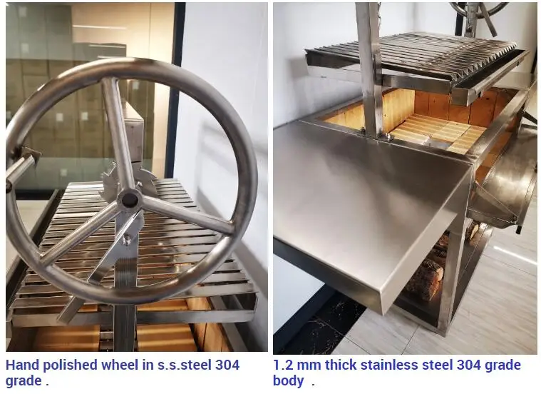 Santa Maria Grill with Smoker Ygsm36inch - PEACHWOOD BBQ