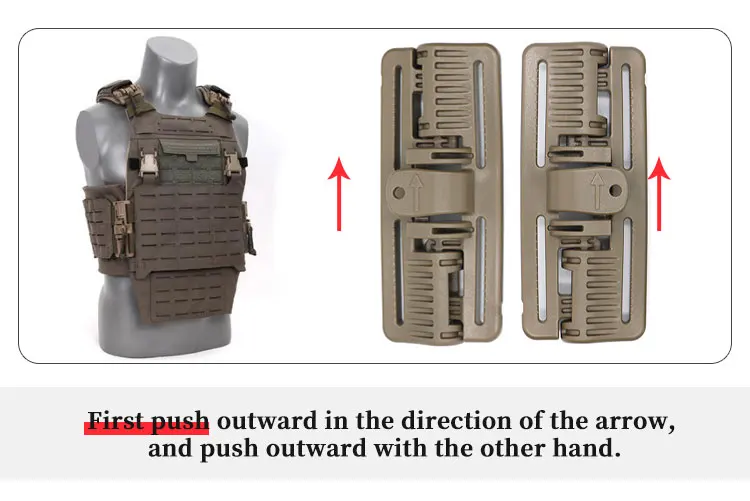 Customized Color 40mm Heavy Duty Strong Pull Pom Tactical Quick Release ...