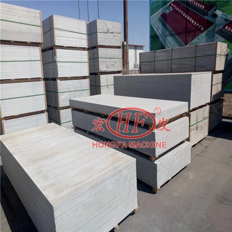 Full Automatic Interior Wall Panel Machine - Concrete Plasterboard ...