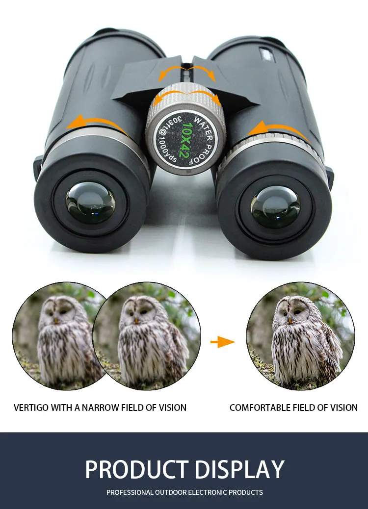 Hi Top High Power Binocular Professional Hunting Telescope Long Range ...