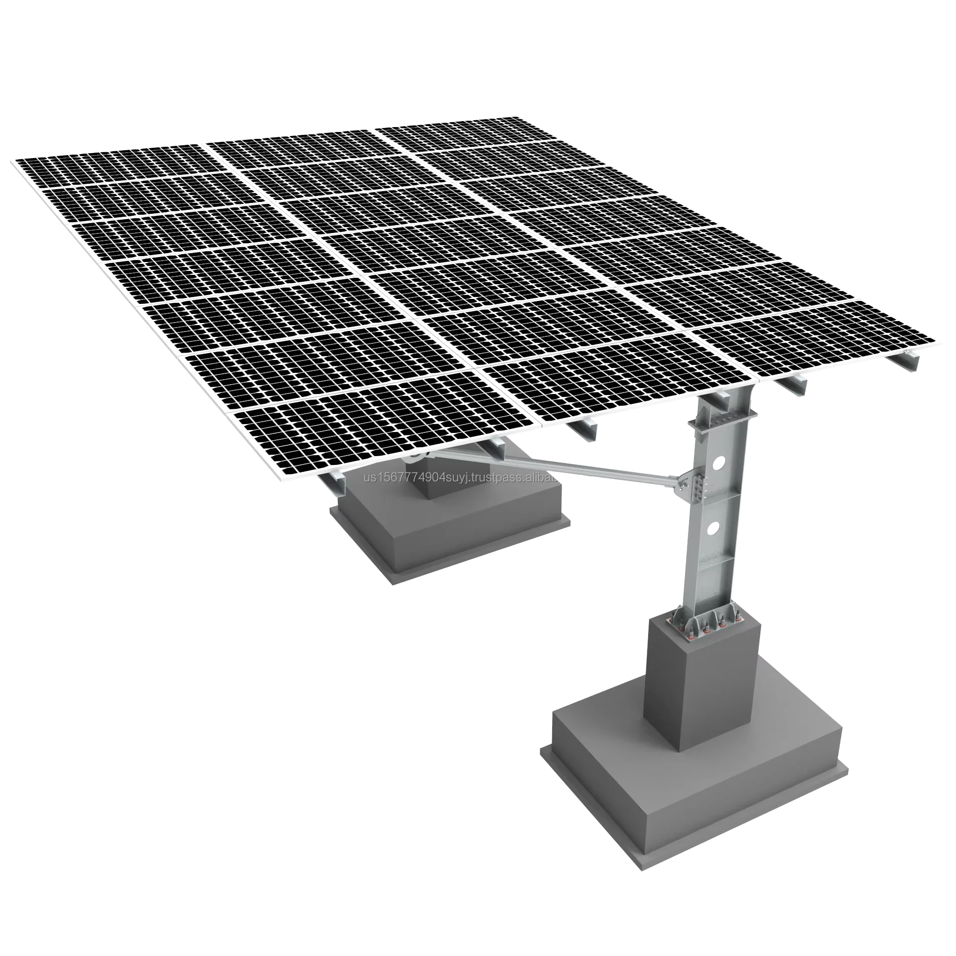 Bipv Mount Steel Solar Mounting System For Cars Waterproof Carport ...