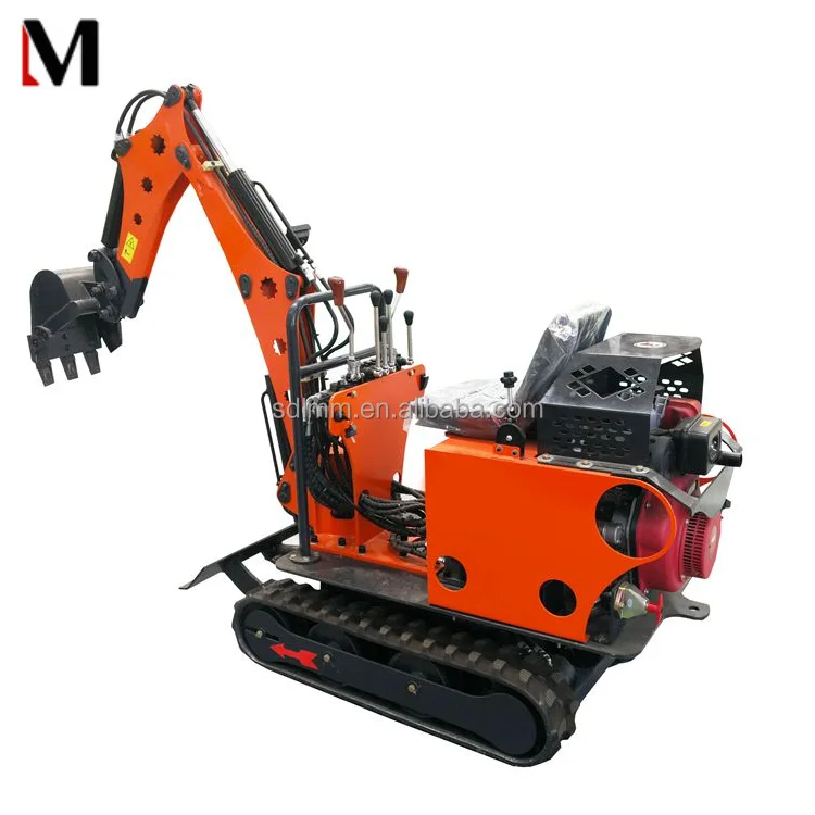 0.8 Ton Rubber Track Excavator Micro Bagger 08ton Electric Mini ...