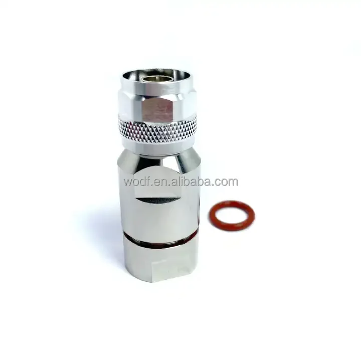 N Type Male Plug Connector Clamp for Feeder 1/2 Flex Cable LDF4-50A ...