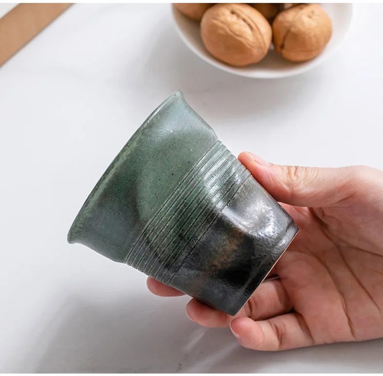 MSH Creative Vintage Irregular Ceramic Water Cup - 200ml