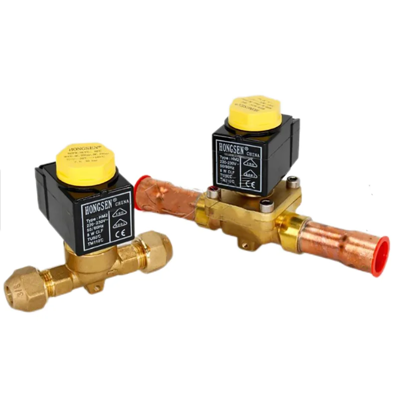 HONGSEN Refrigeration Brass Solenoid Valves - Reliable Performance