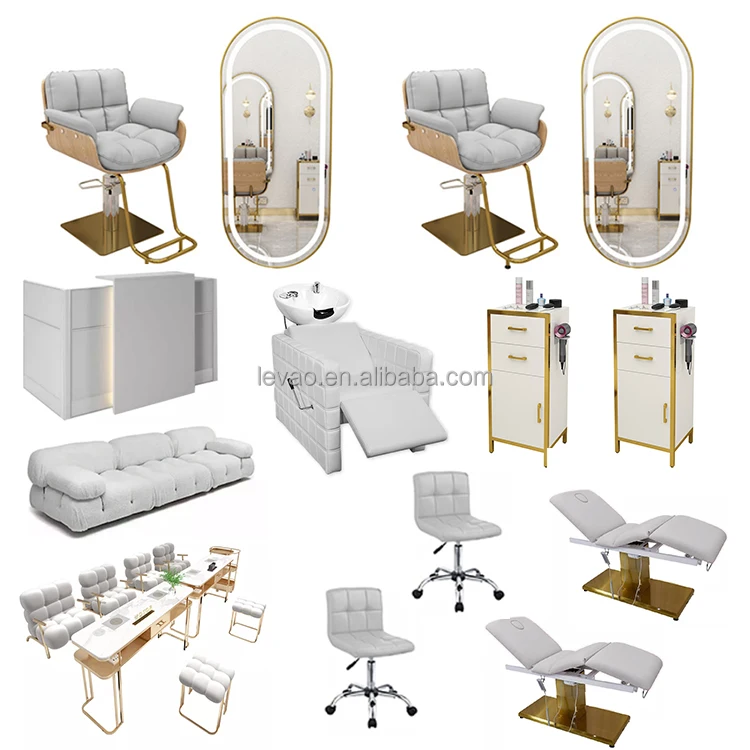 Luxury Styling Chair - Salon Furniture Set for Beauty Salon