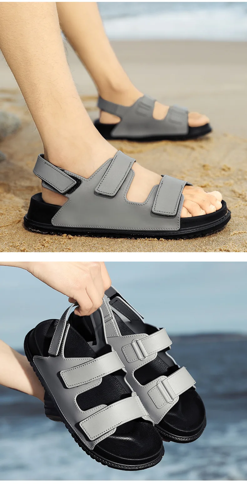 Chines Factory Eva Men's Sandals New Style Slides Sendal Summer Outdoor Sandal For Male - Buy ...