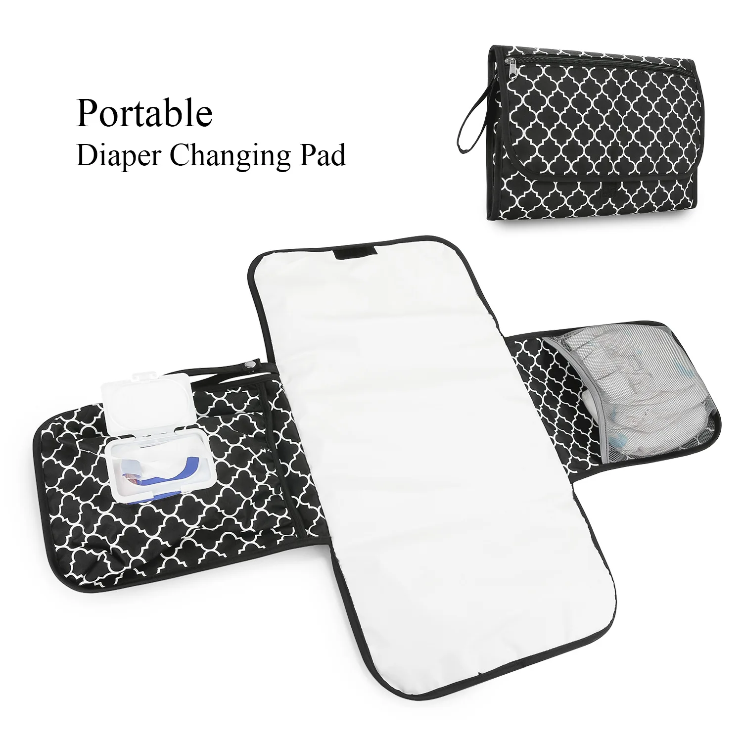 Portable Diaper Changing Pad,Portable Changing Pad For Newborn Girl ...