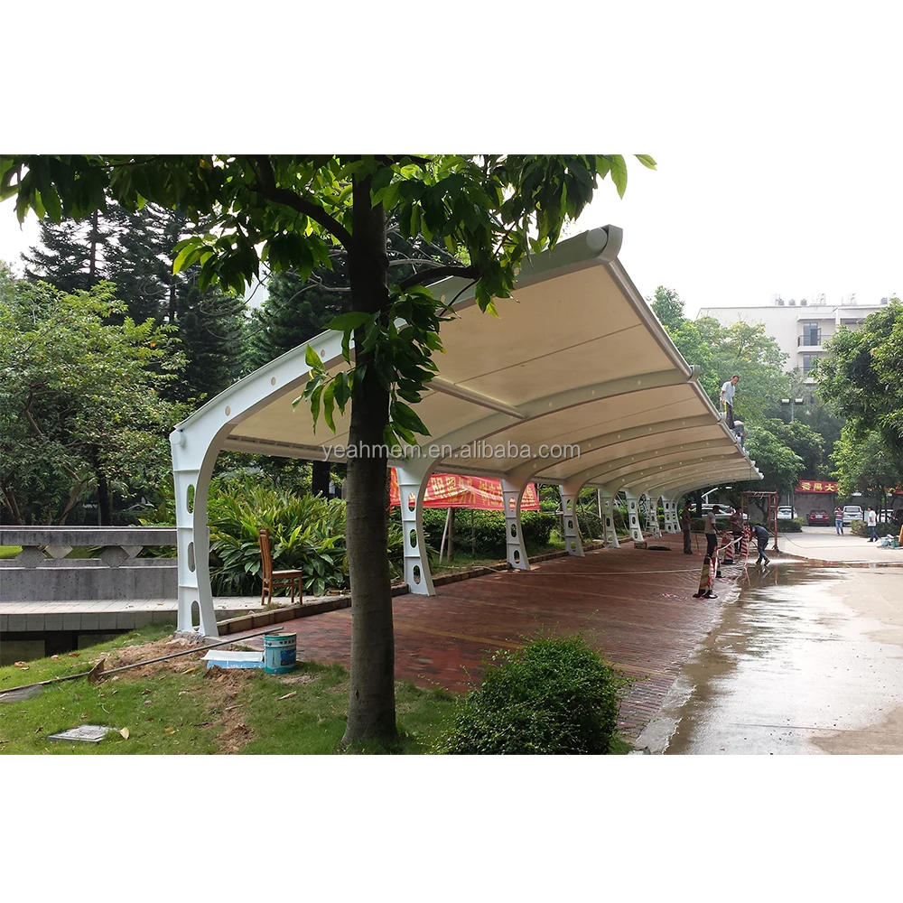 Car Parking Shed Car Garage Tents Membrane Structure Architecture Hot ...