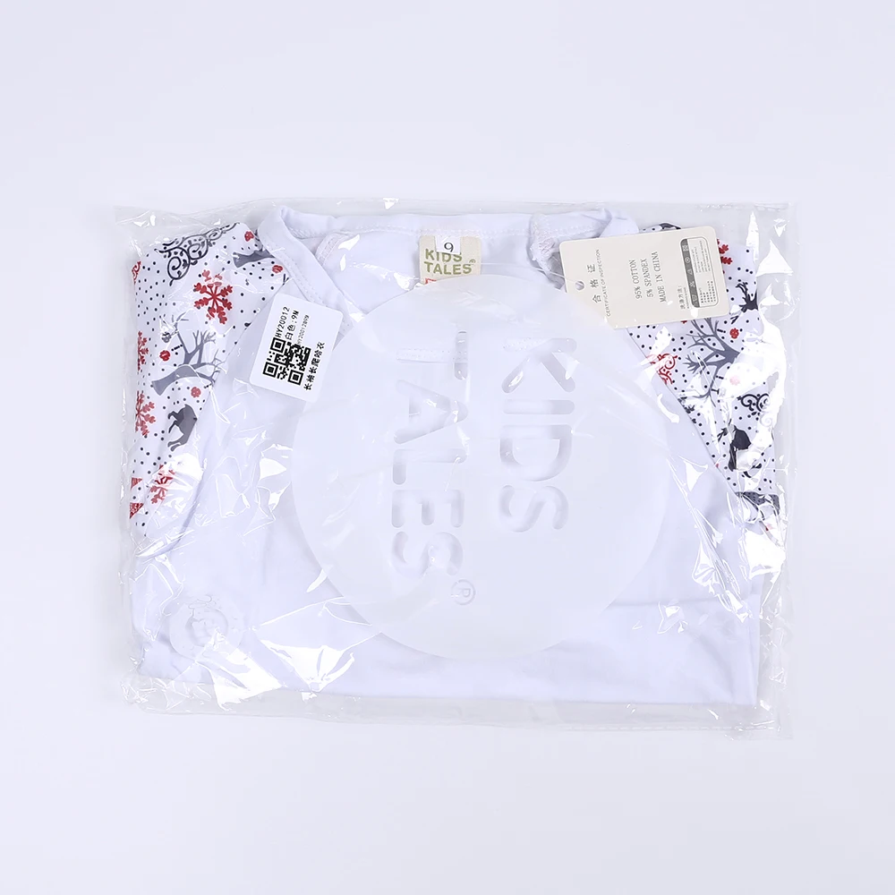 Custom Family Matching Christmas Pajamas Set Polyester Kids Tales ...