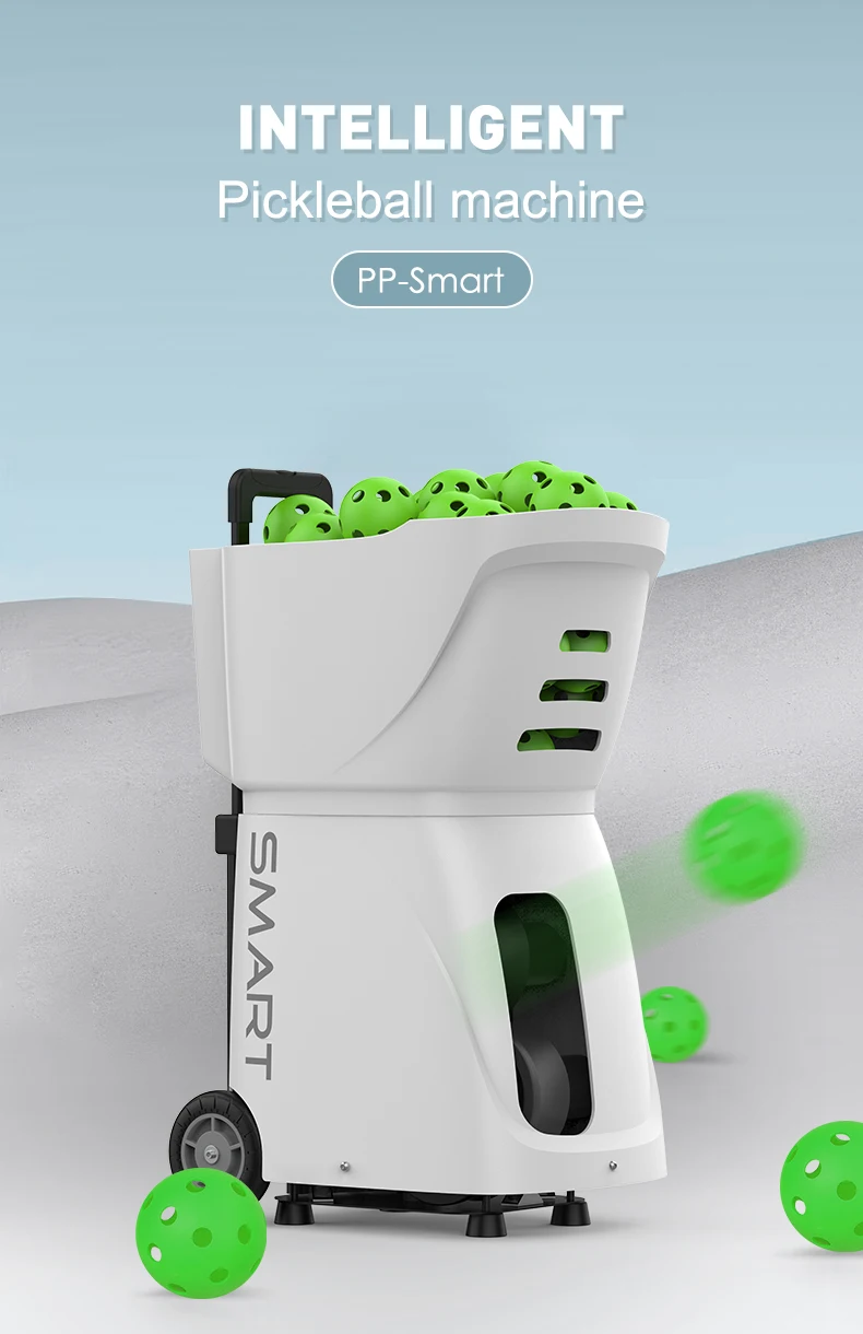 Professional Pickleball Ball Machine Serve Pitch Pitching Ball Training ...