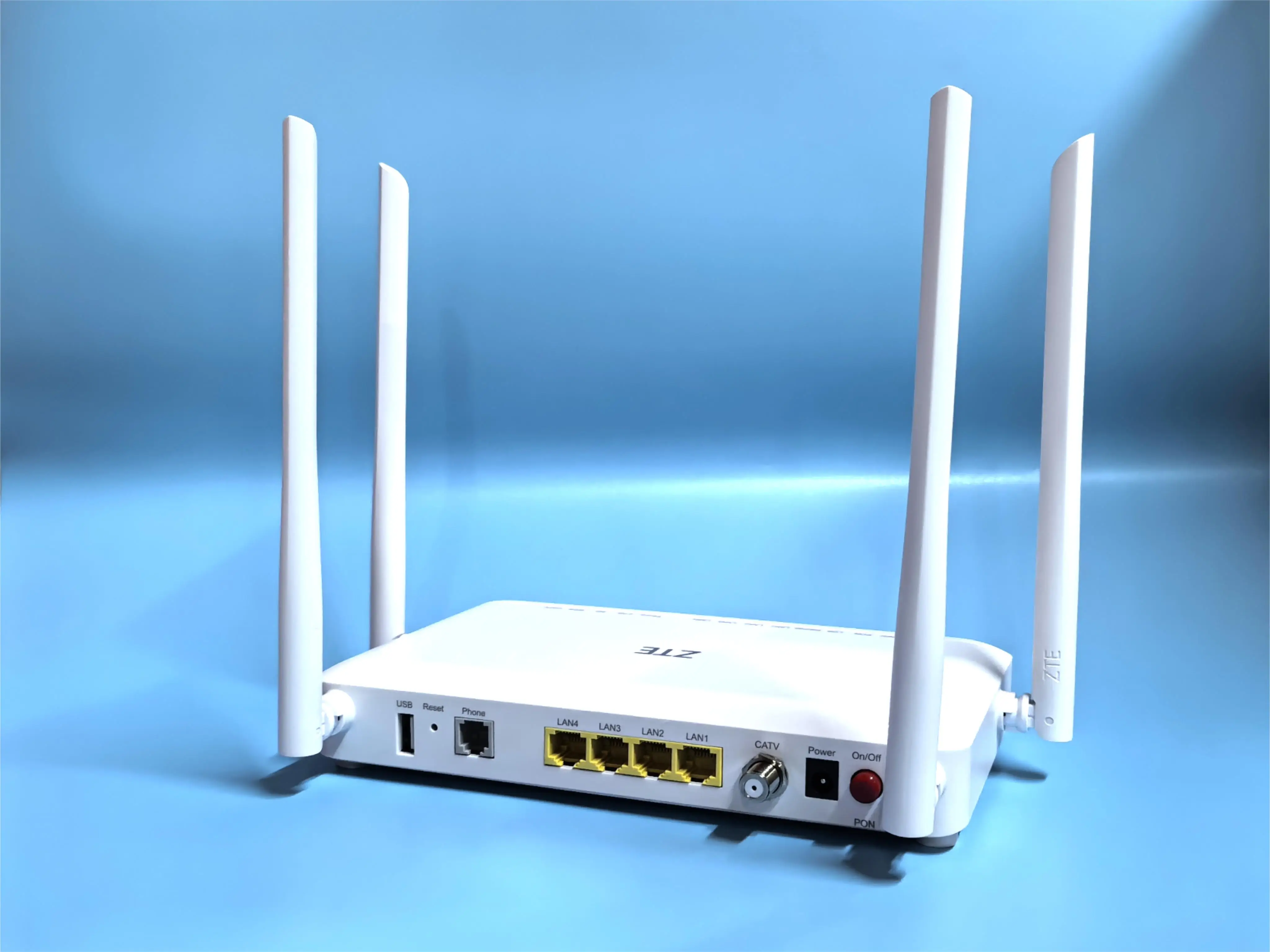 New Original Zxhn F6600r Ax3000 Wifi 6 Ont Gpon Onu Dual-band Fiber ...