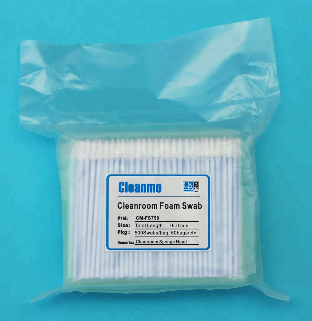 Disposable Lint Free Clean Room Swab - Micro Pointed Foam Tip for ...