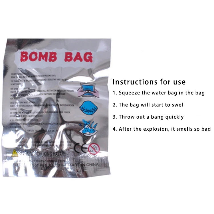 Fart Bomb Bags - Prank Joke Stinky Smelly Novelty Toys