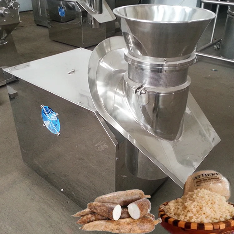 Cassava Processing Machine Cassava Attieke Couscous Production in Cote ...