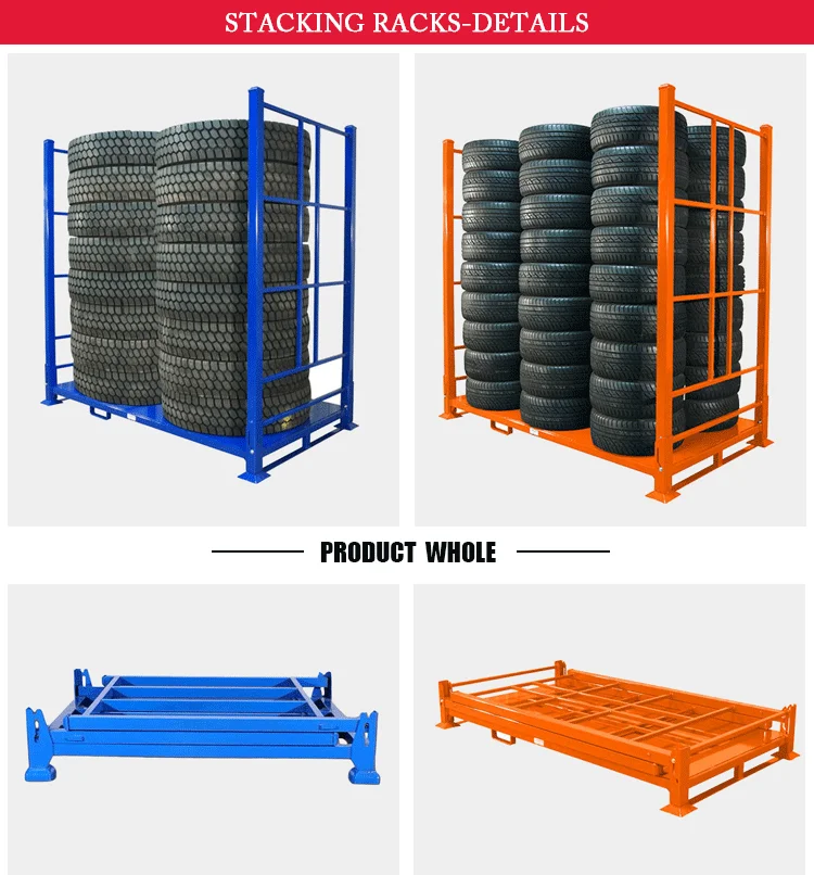 Stackable Stacking Racks Metal Display Warehouse Customized Rack ...
