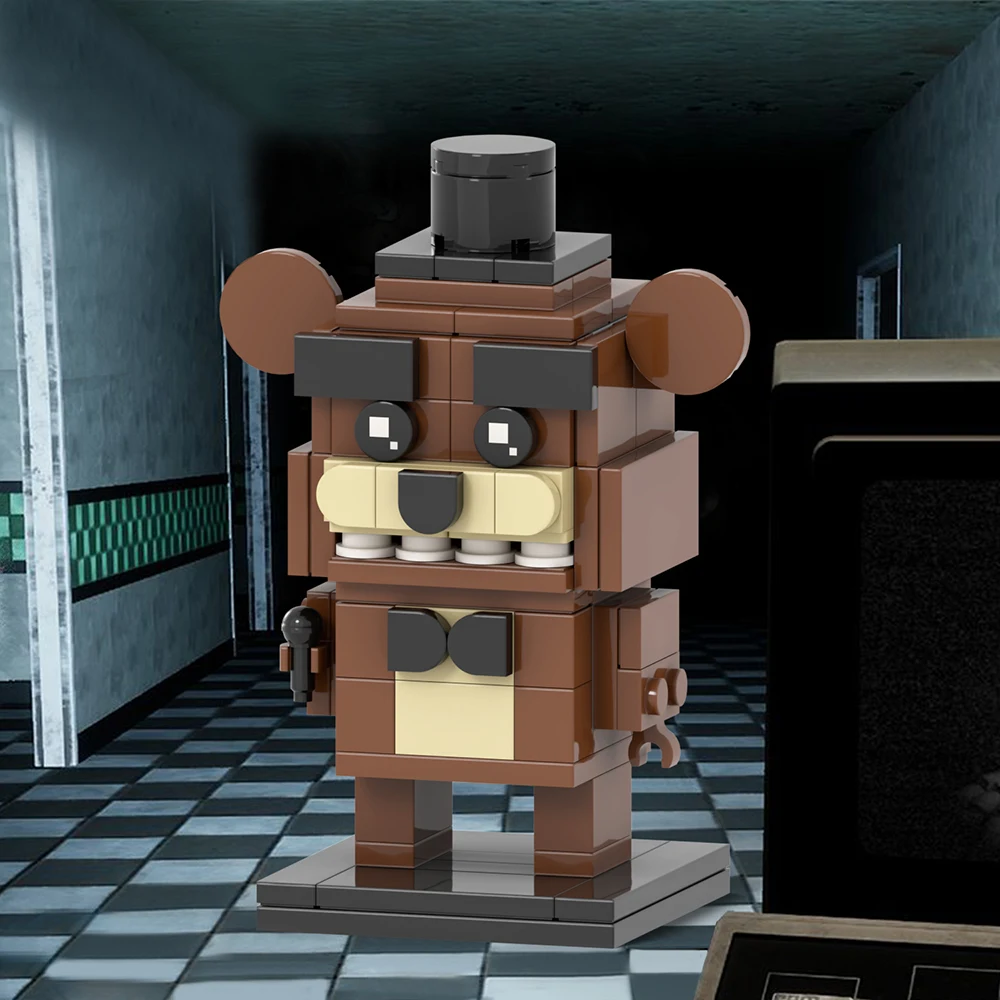 Moc7143 Fnaf Character Freddy Fazbear Figures Bricks Blocks Child Gifts ...
