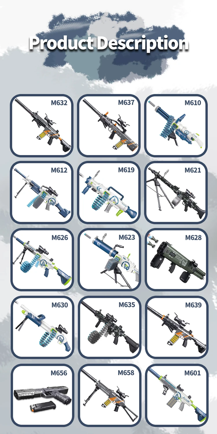 Custom Diy Outdoor Yard Shooting Game M4 Hk416 M416 Electric Soft ...