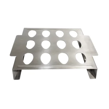 12 Holes Stainless Steel Bbq Oyster Grill Rack Oyster Griller For ...